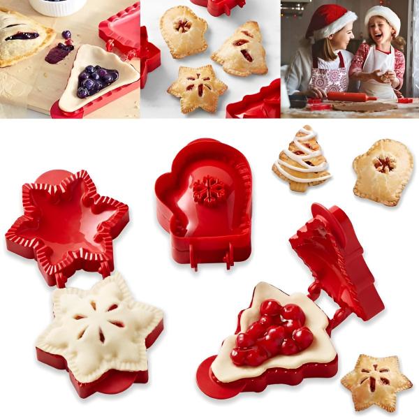 Kerst mini taartvorm (3 st) | JOYPIE – Superzebra.nl